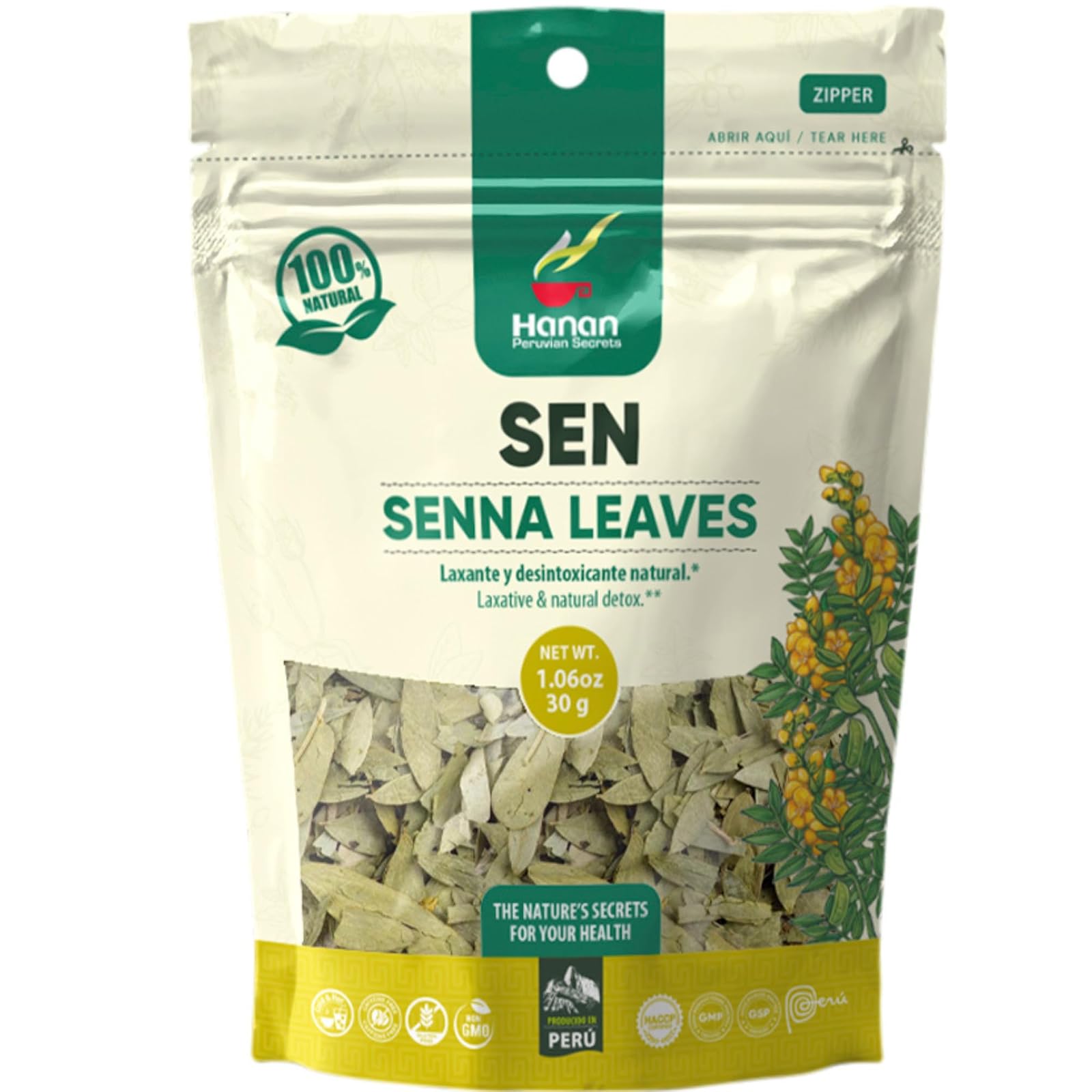 HANAN Senna Leaf herbal tea benefits