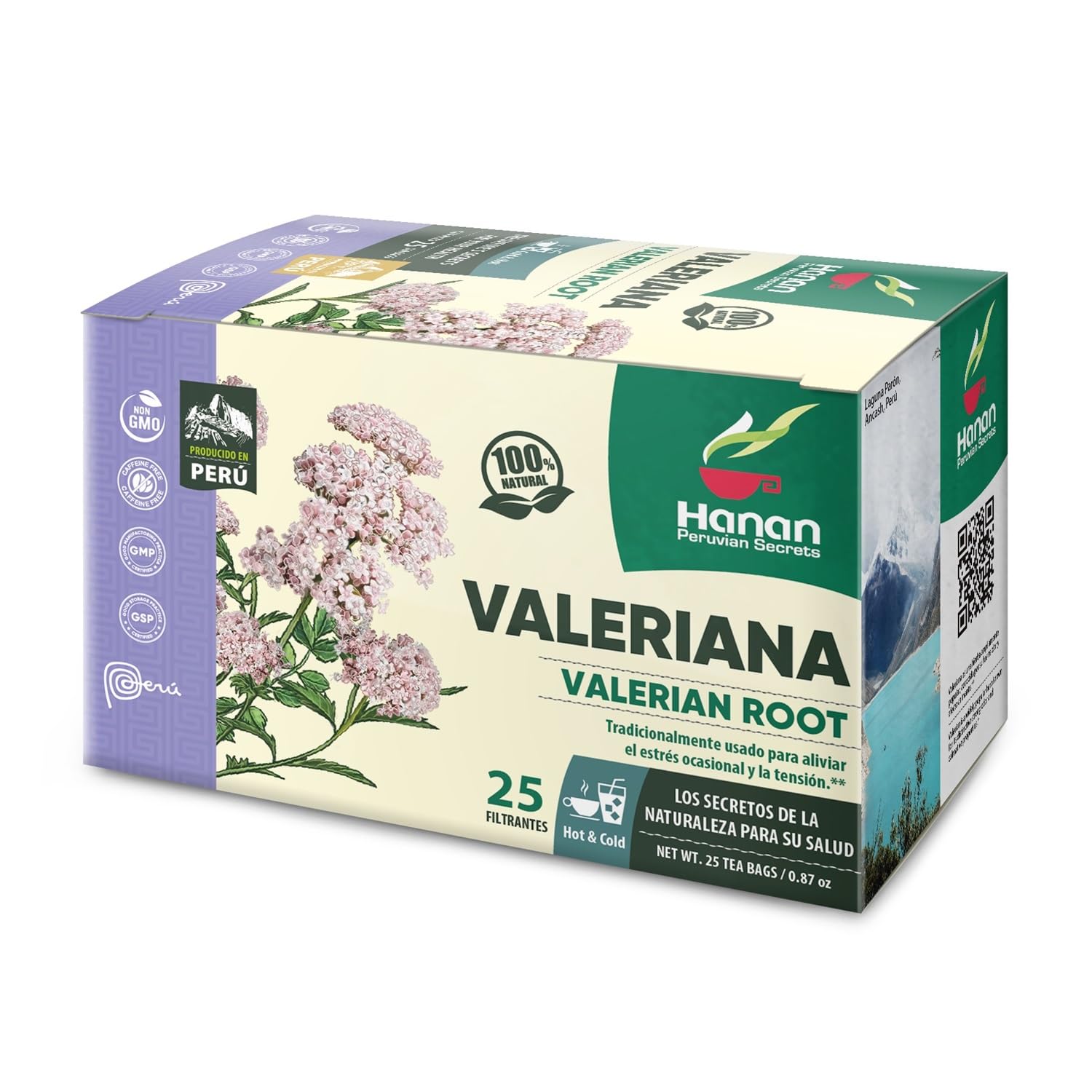 Hanan Valeriana herbal tea bags