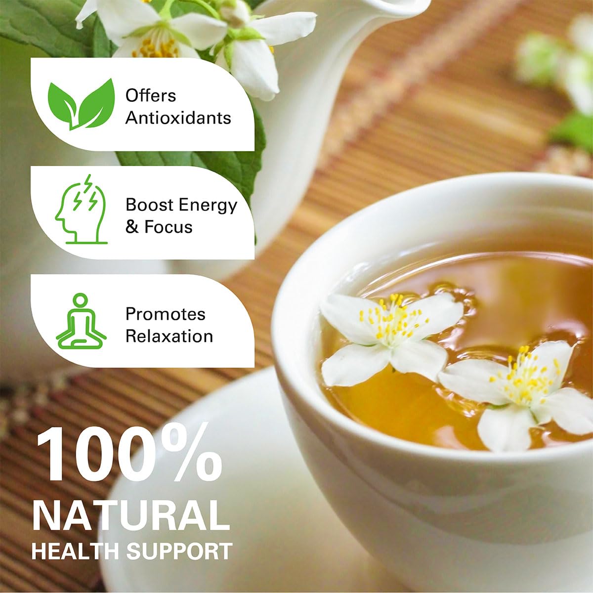 hand-rolled loose leaf herbal tea