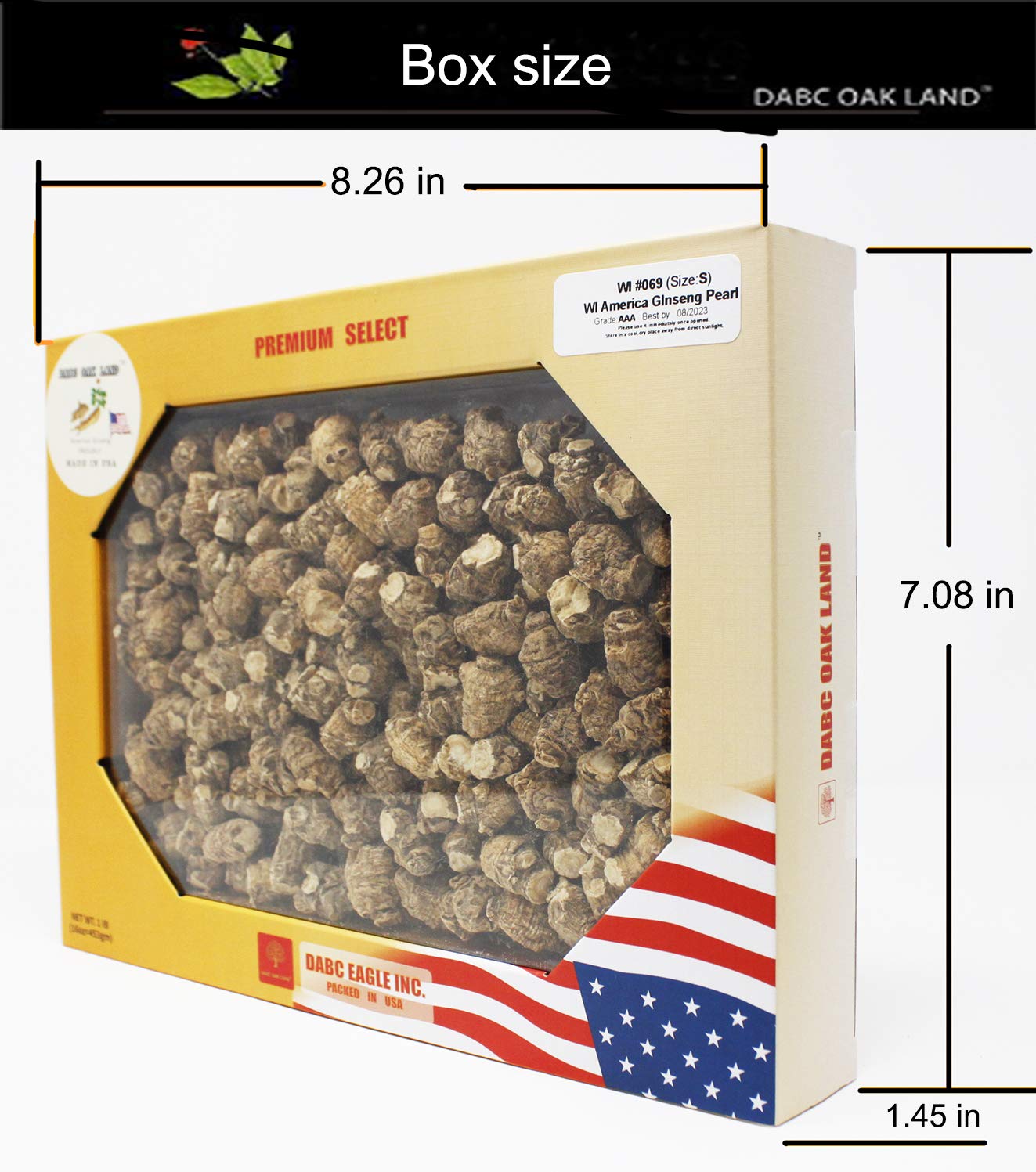hand-selected ginseng for health