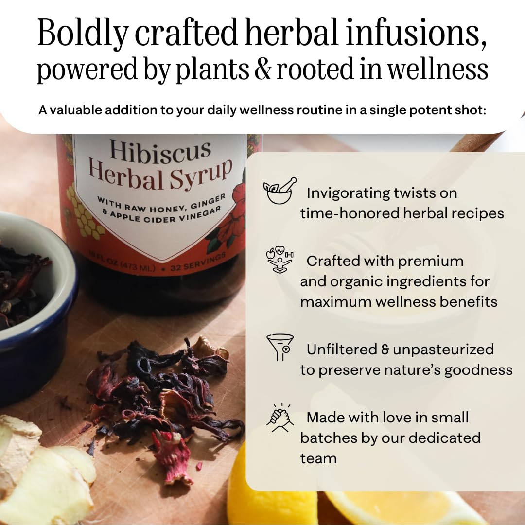 handcrafted elderberry syrup with ginger