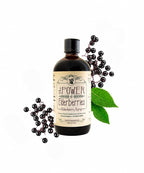 handcrafted elderberry syrup with honey