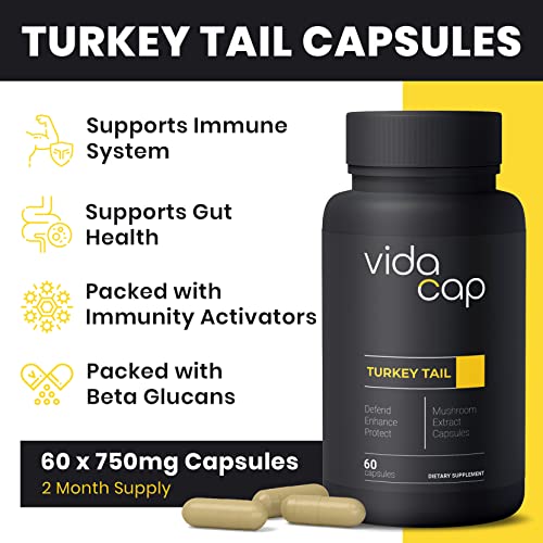 Handcrafted herbal mushroom capsules