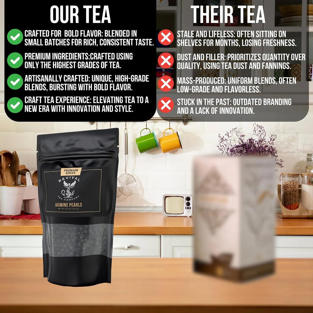 handcrafted jasmine tea pearls experience