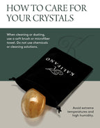 Handcrafted worry stone for mindfulness
