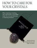 Handcrafted worry stone for mindfulness