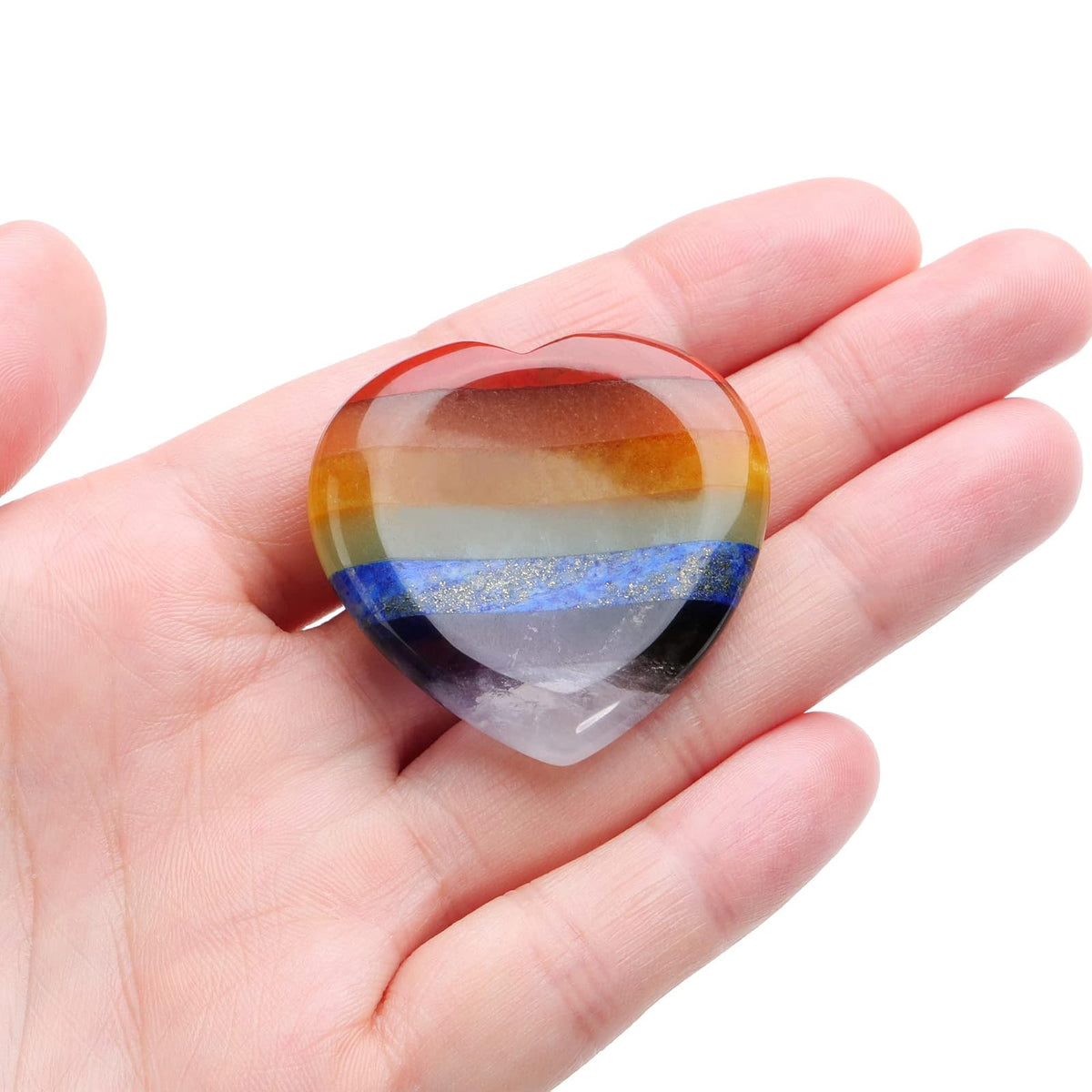 handcrafted worry stone for mindfulness