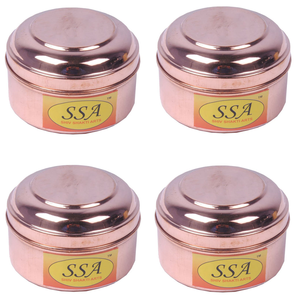 handmade copper storage boxes