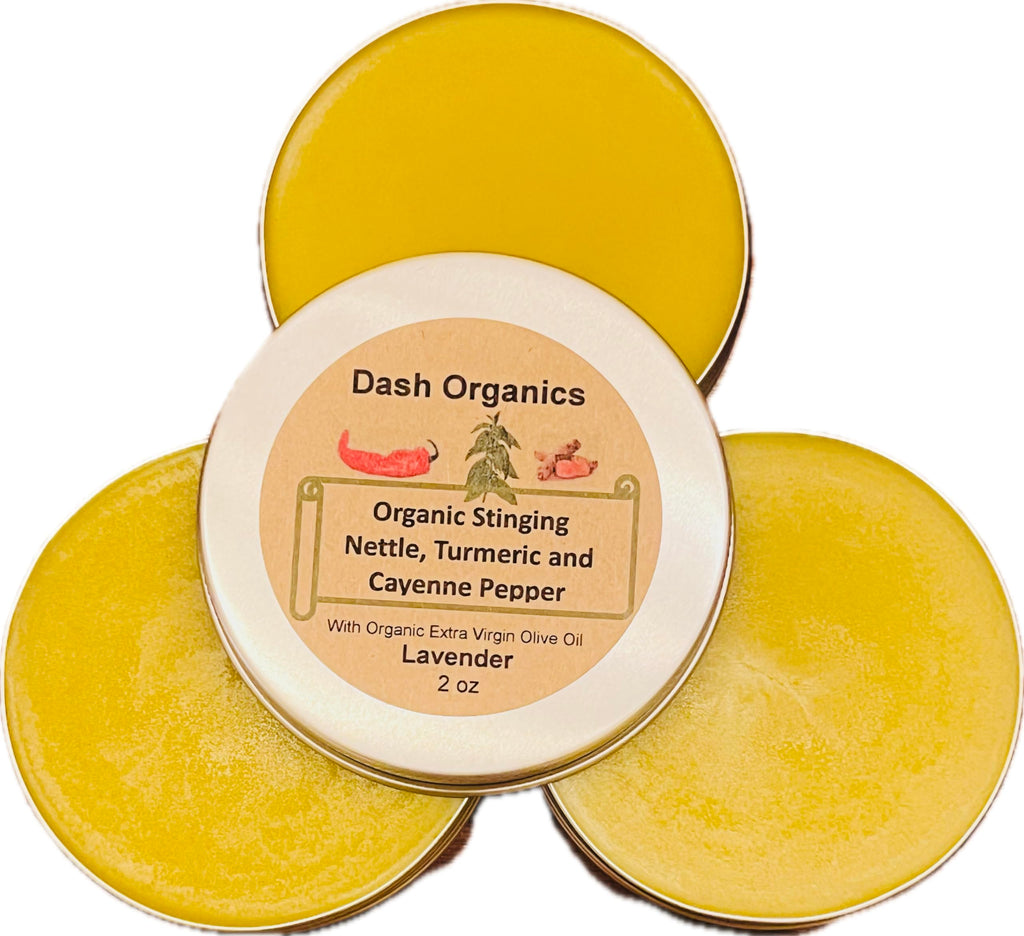 handmade nettle salve for skin