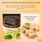 handmade old brown sugar ginger tea