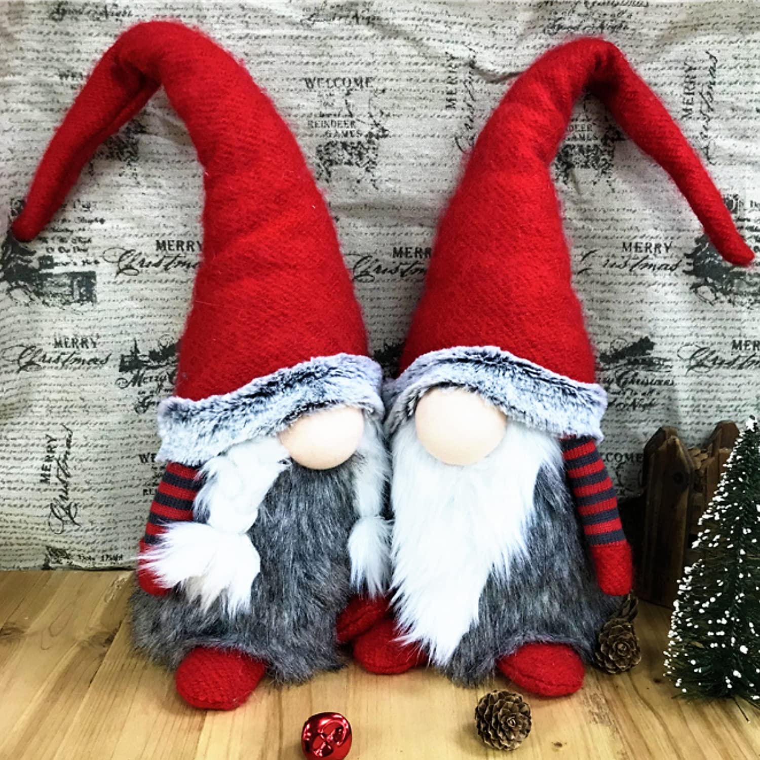 Handmade Swedish Tomte girl gnome