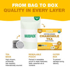 handpick chamomile tea for stress relief