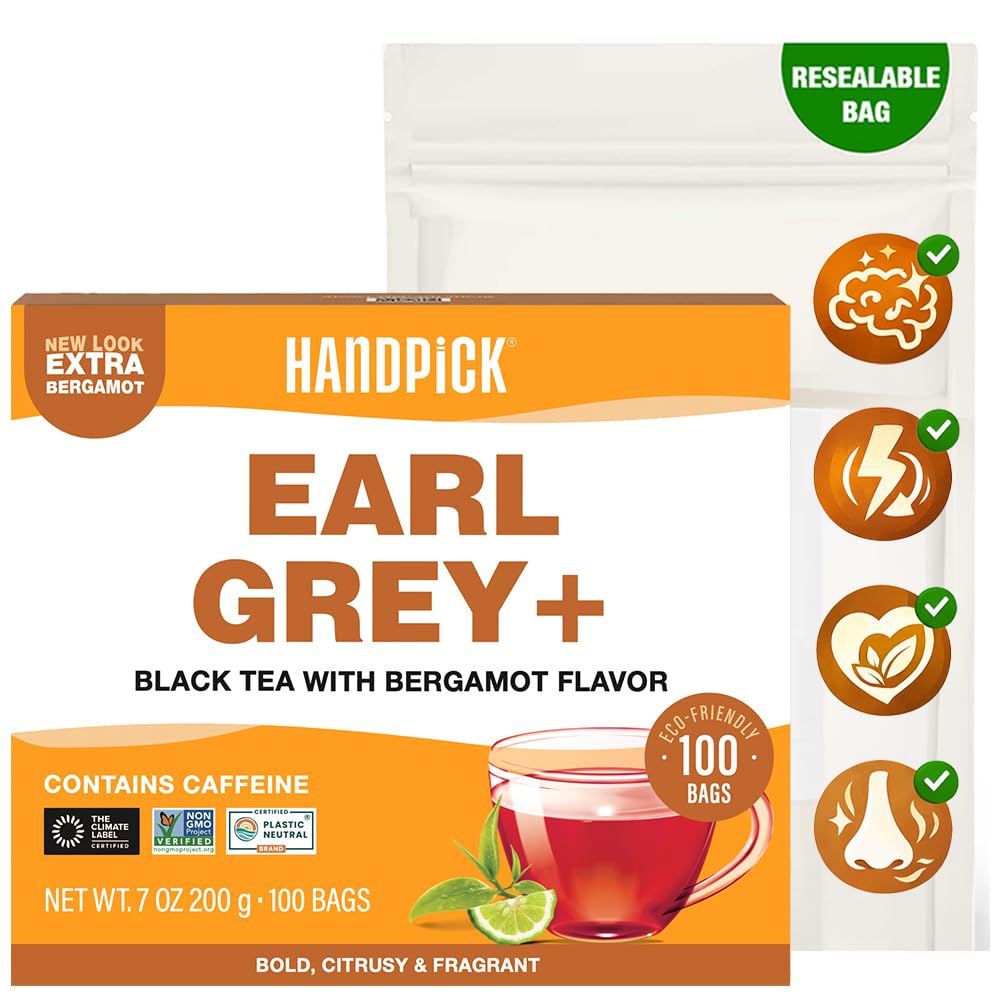 HANDPICK Earl Grey black tea bags