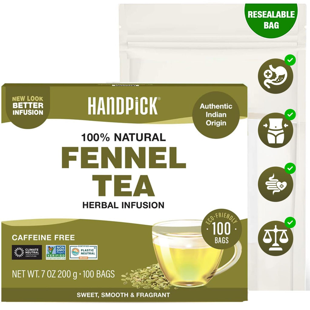 HANDPICK fennel seed herbal tea