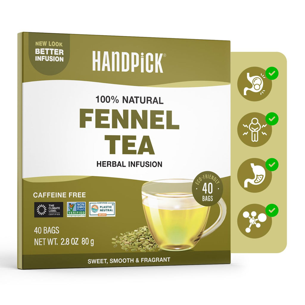HANDPICK fennel tea for digestion