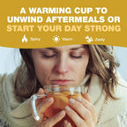 handpick ginger tea for energy