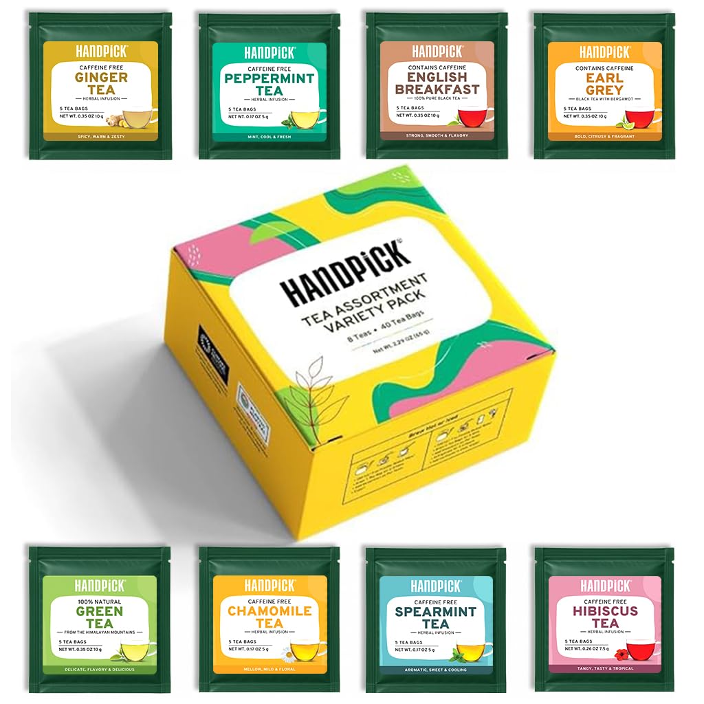 HANDPICK herbal tea sampler pack