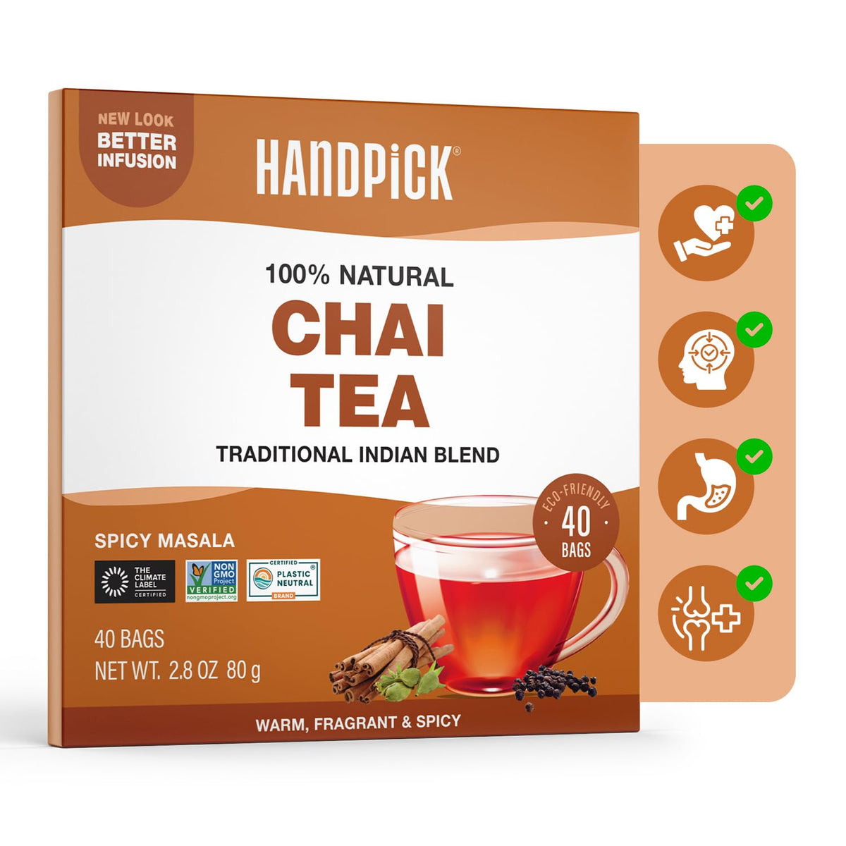 HANDPICK masala chai teabags for cozy evenings