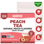 HANDPICK peach tea bags 80 count