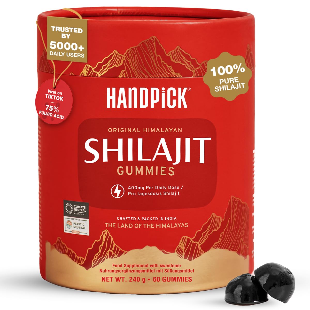 handpick shilajit gummies for energy