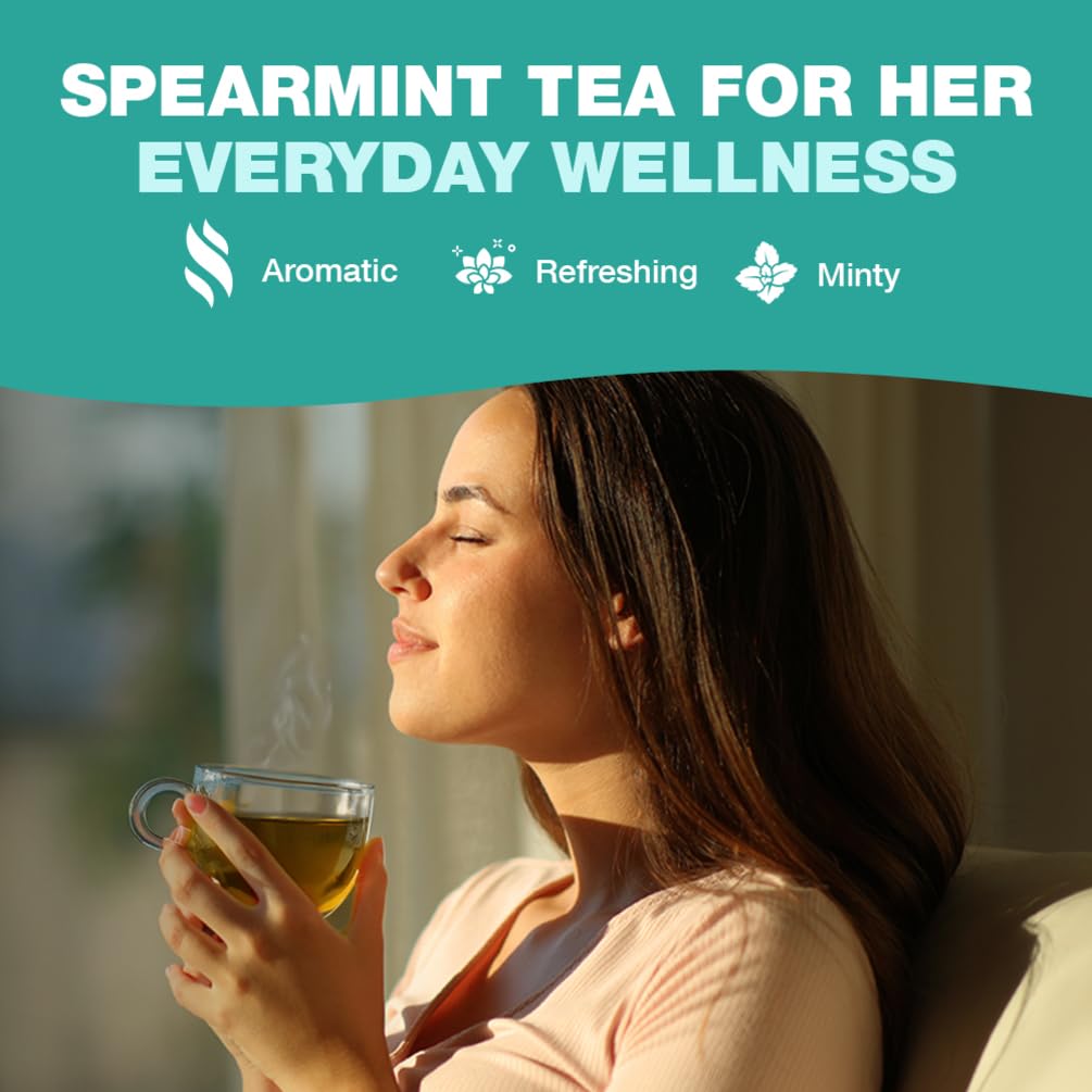 HANDPICK spearmint tea for digestive health