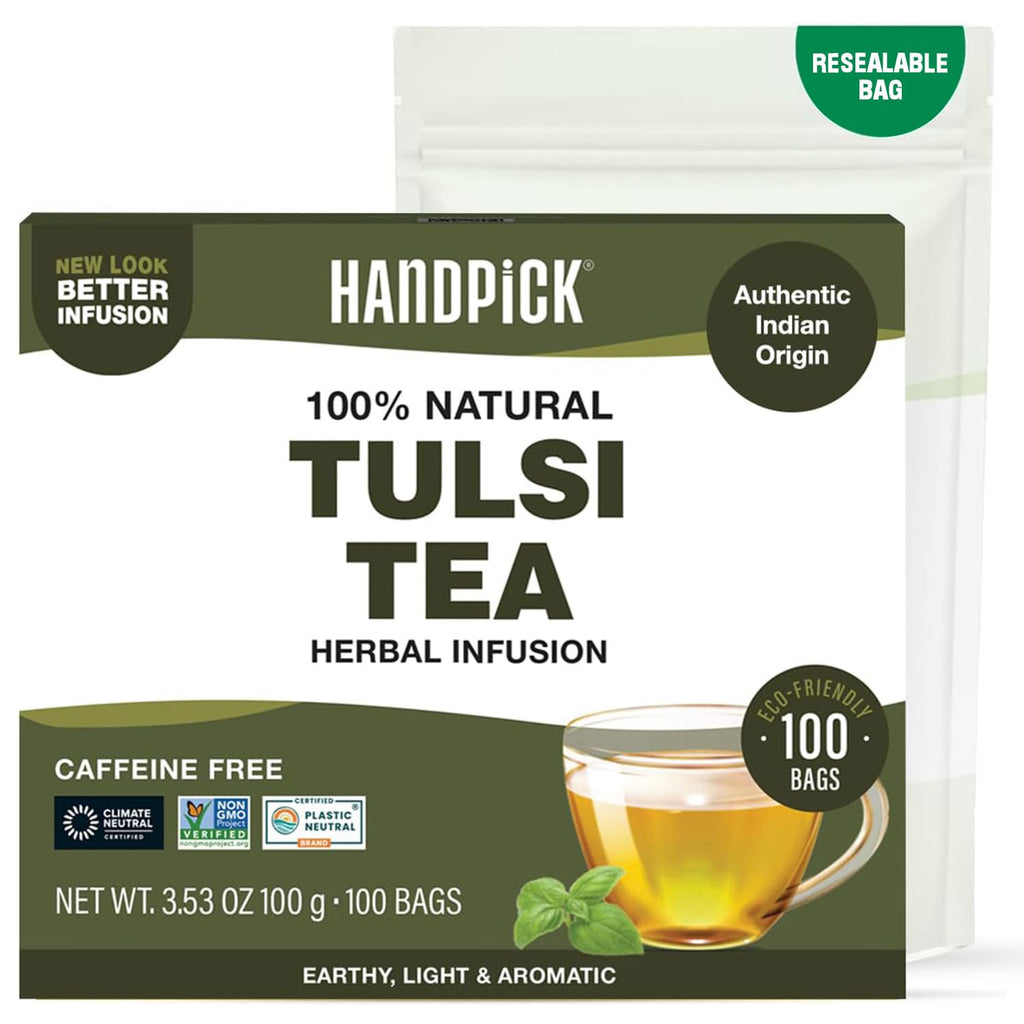 HANDPICK Tulsi herbal tea bags
