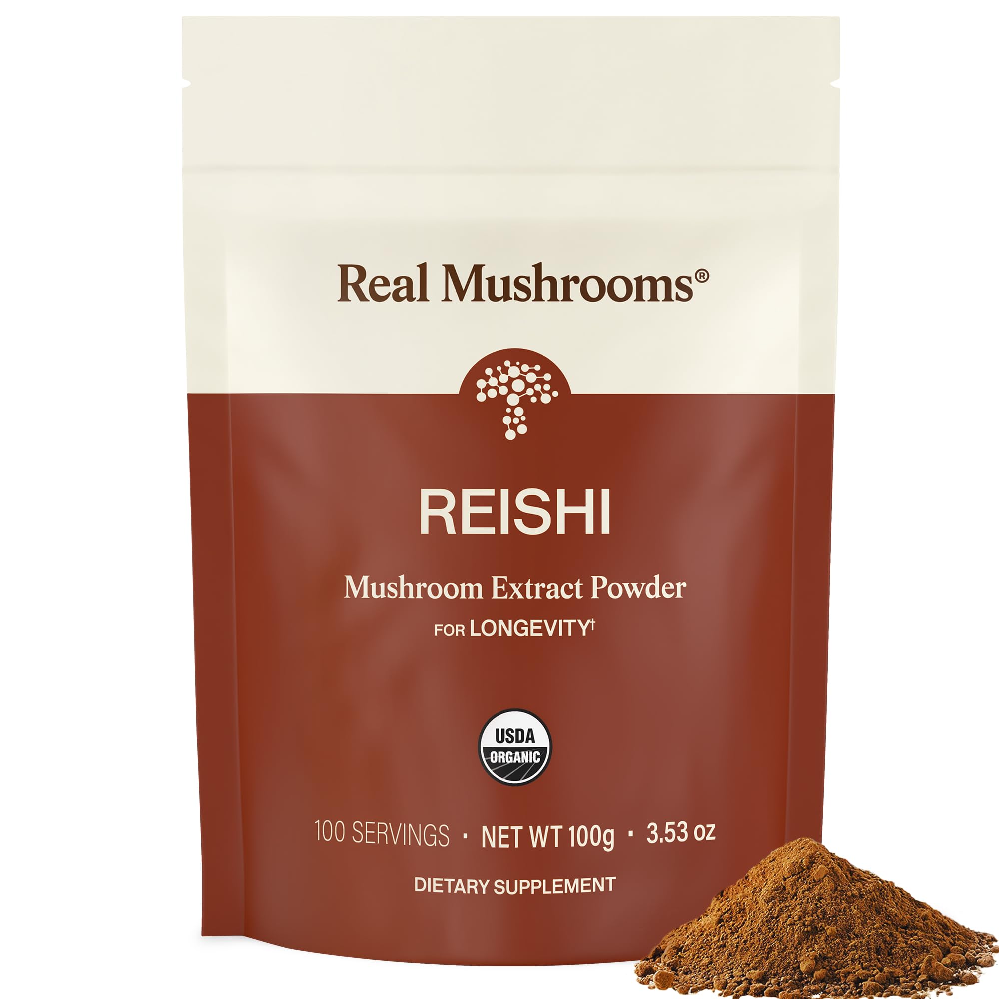 handpicked red reishi extract supplement