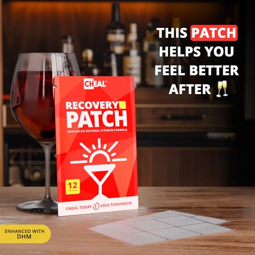 Hangover relief with party patches
