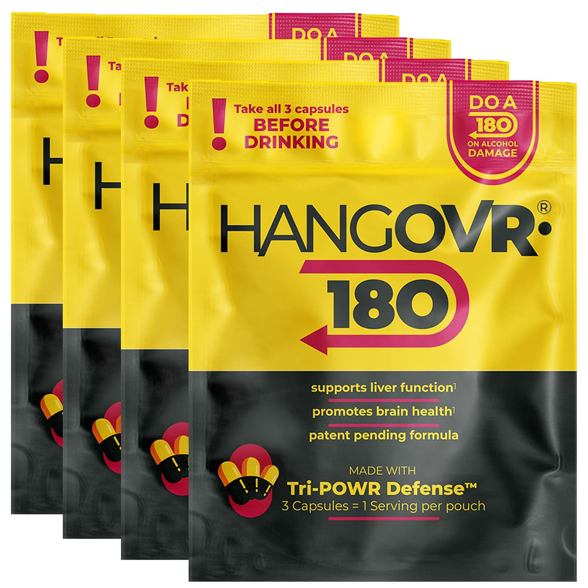 Hangovr180 multivitamins for daily health