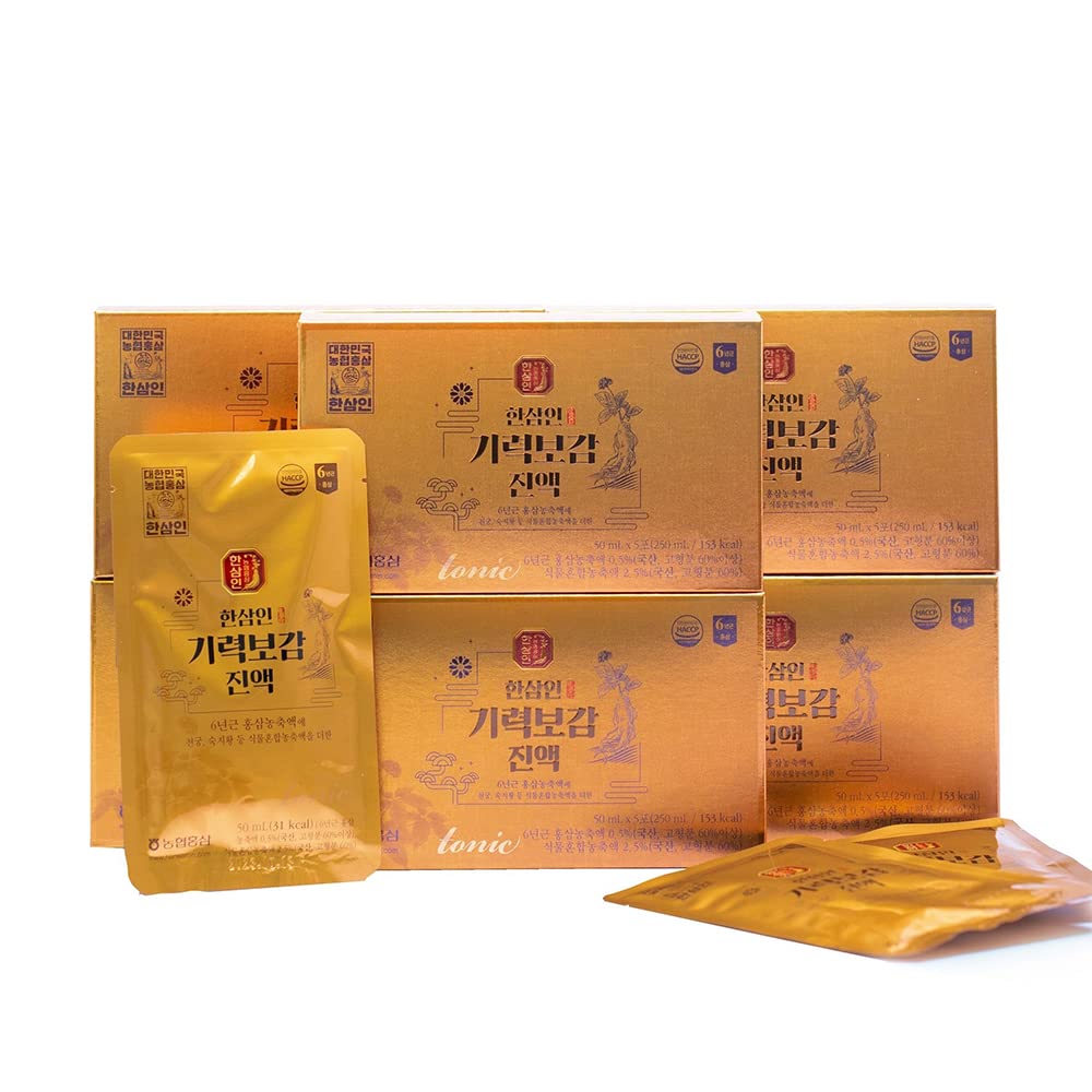 HANSAMIN red ginseng extract tonic