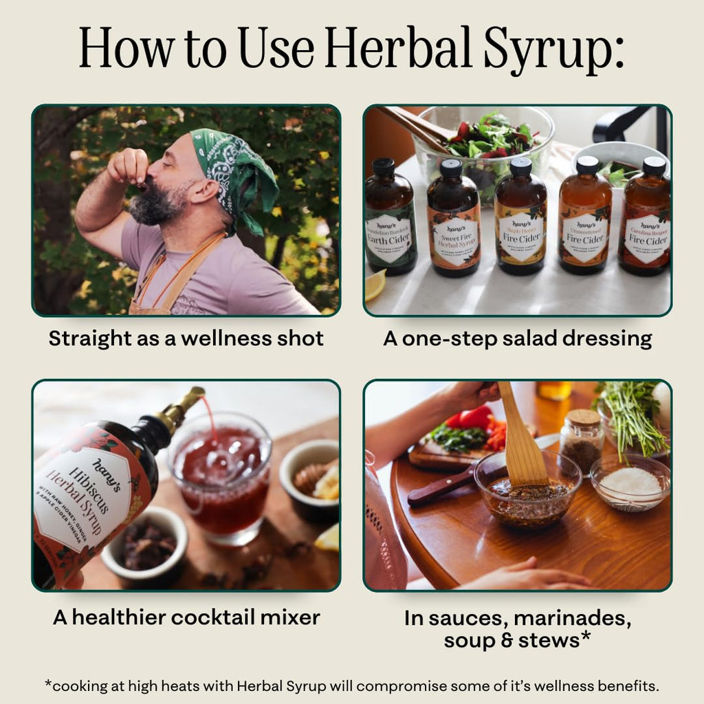 Hany's Harvest elderberry syrup recipe