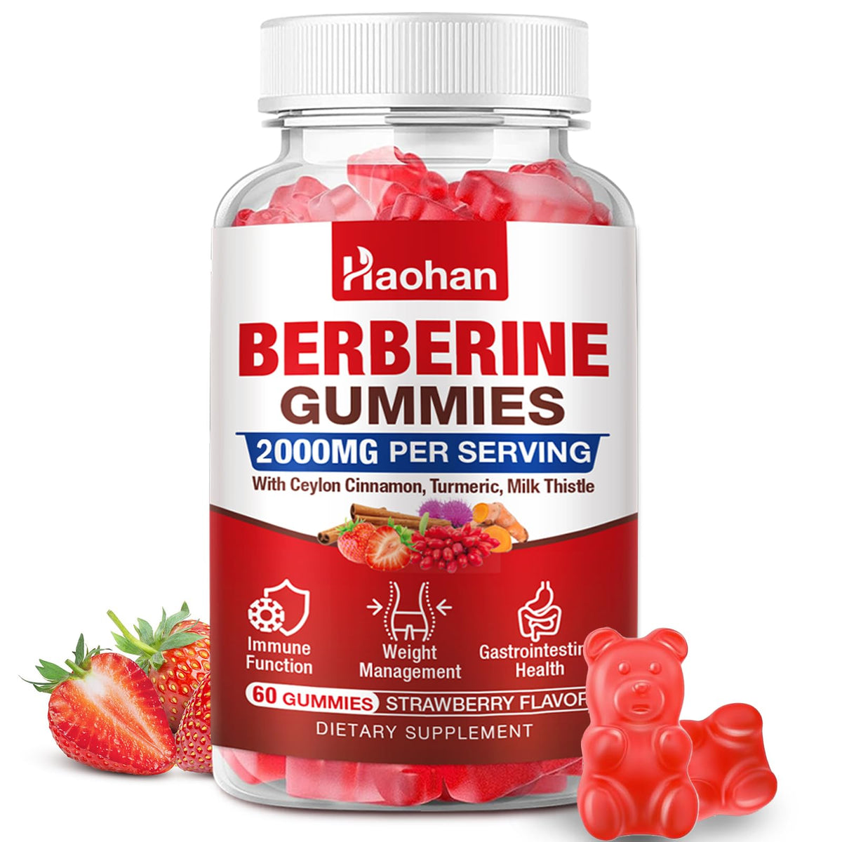 Haohan Berberine Gummies for gut health