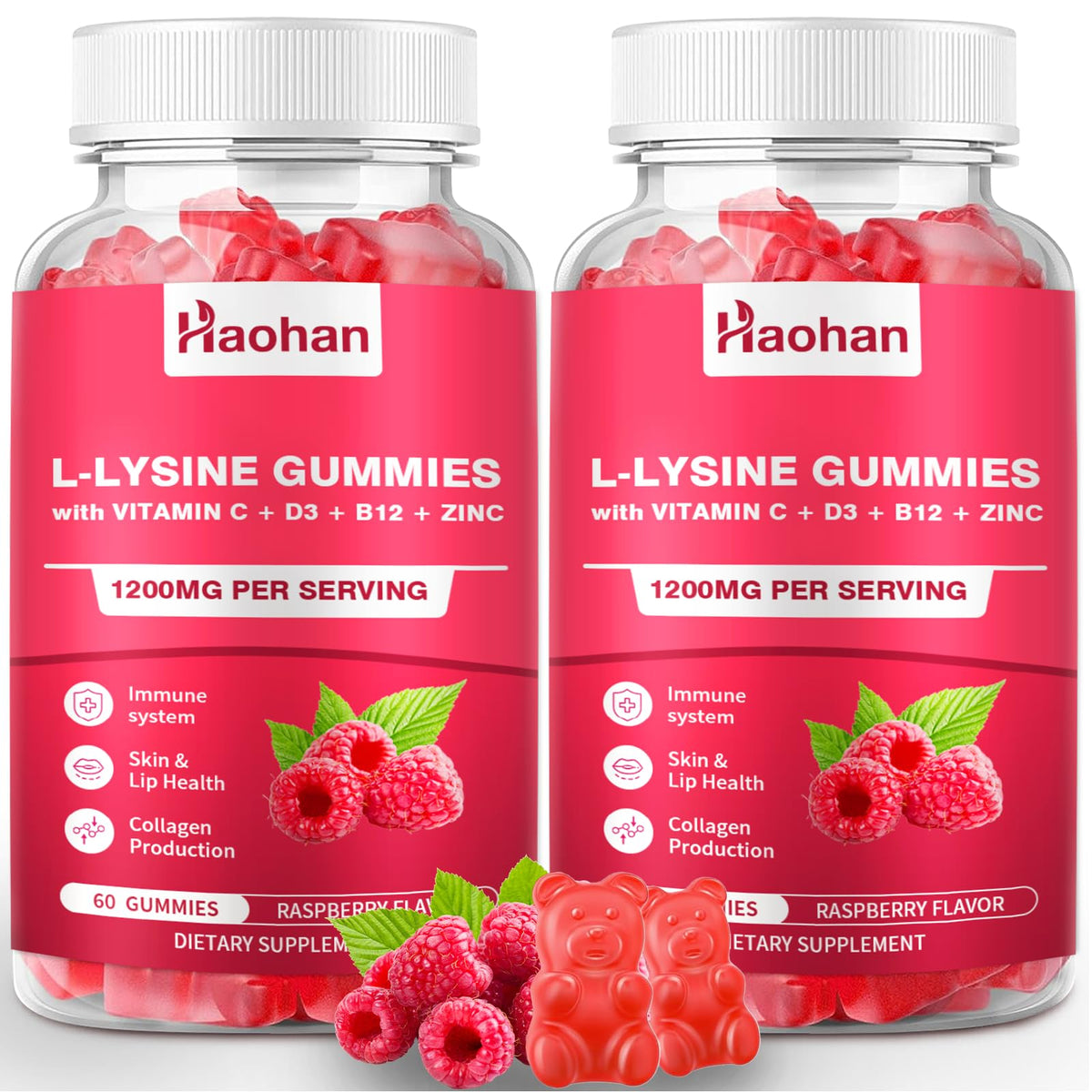 Haohan L-Lysine gummies for immune support