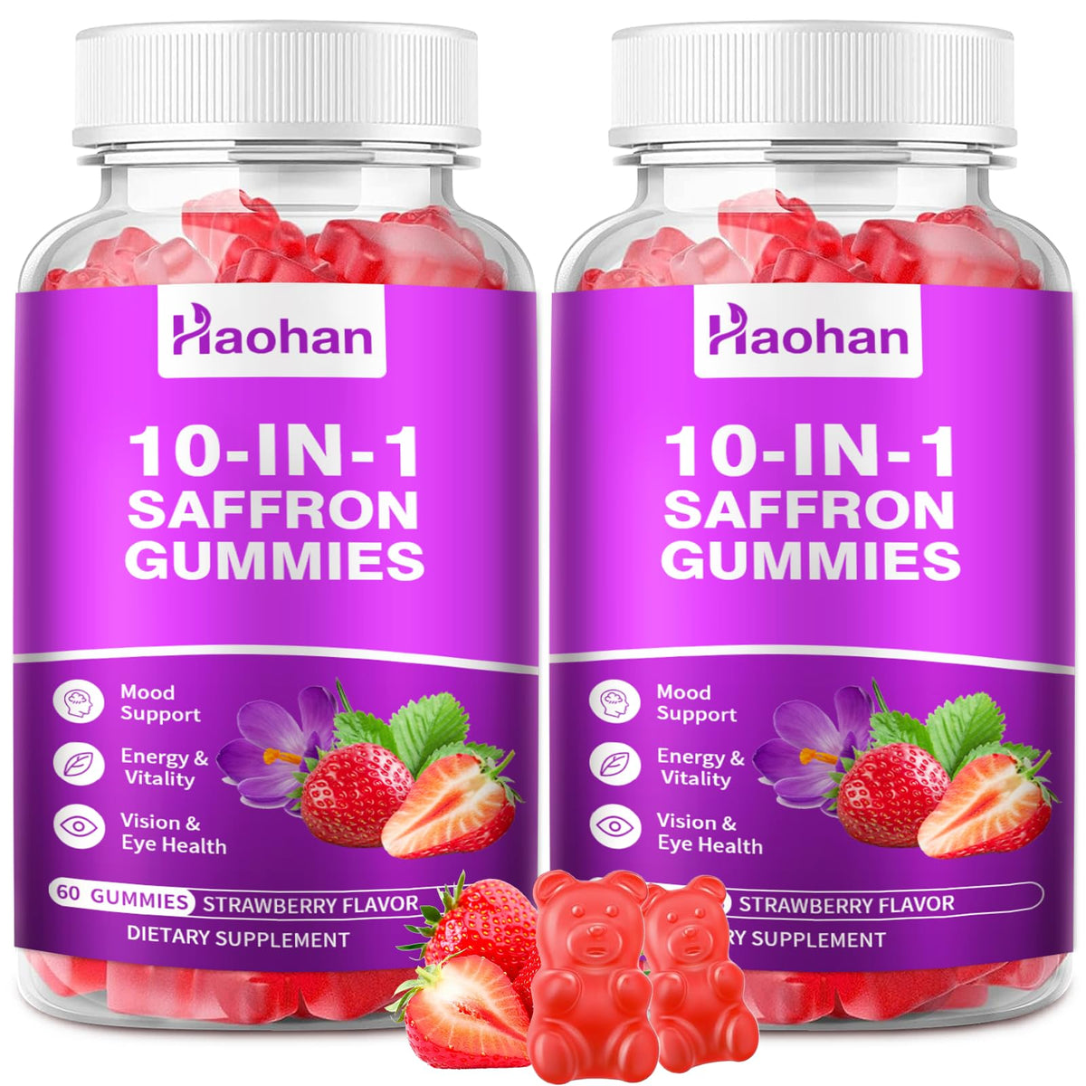 Haohan saffron gummies for relaxation