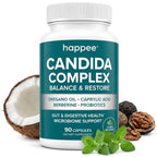 Happee Candida Cleanse detox capsules
