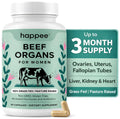 Happee grass-fed beef liver capsules