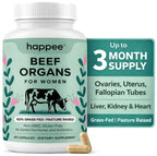 Happee grass-fed beef liver capsules