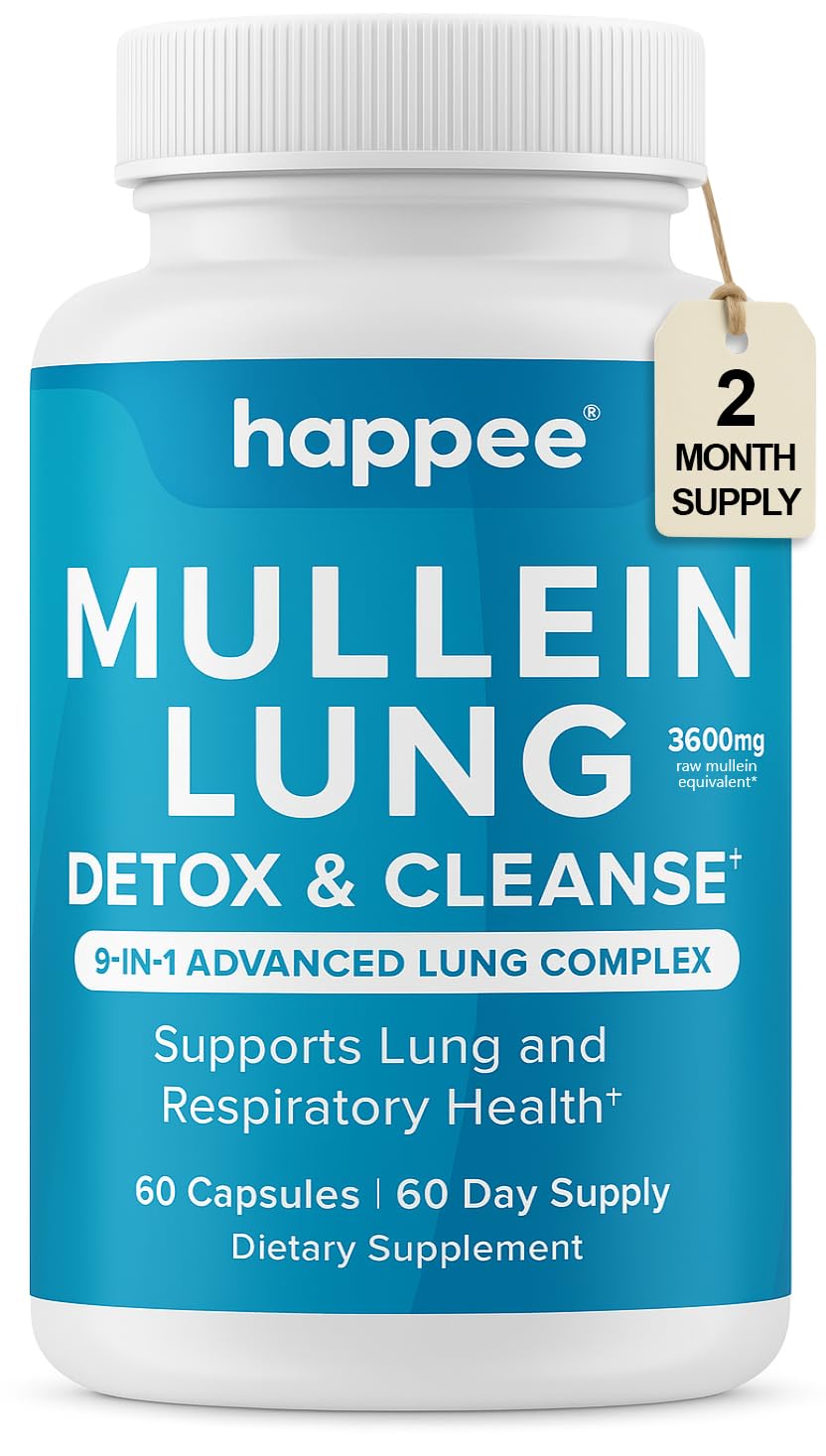 Happee Mullein lung health capsules