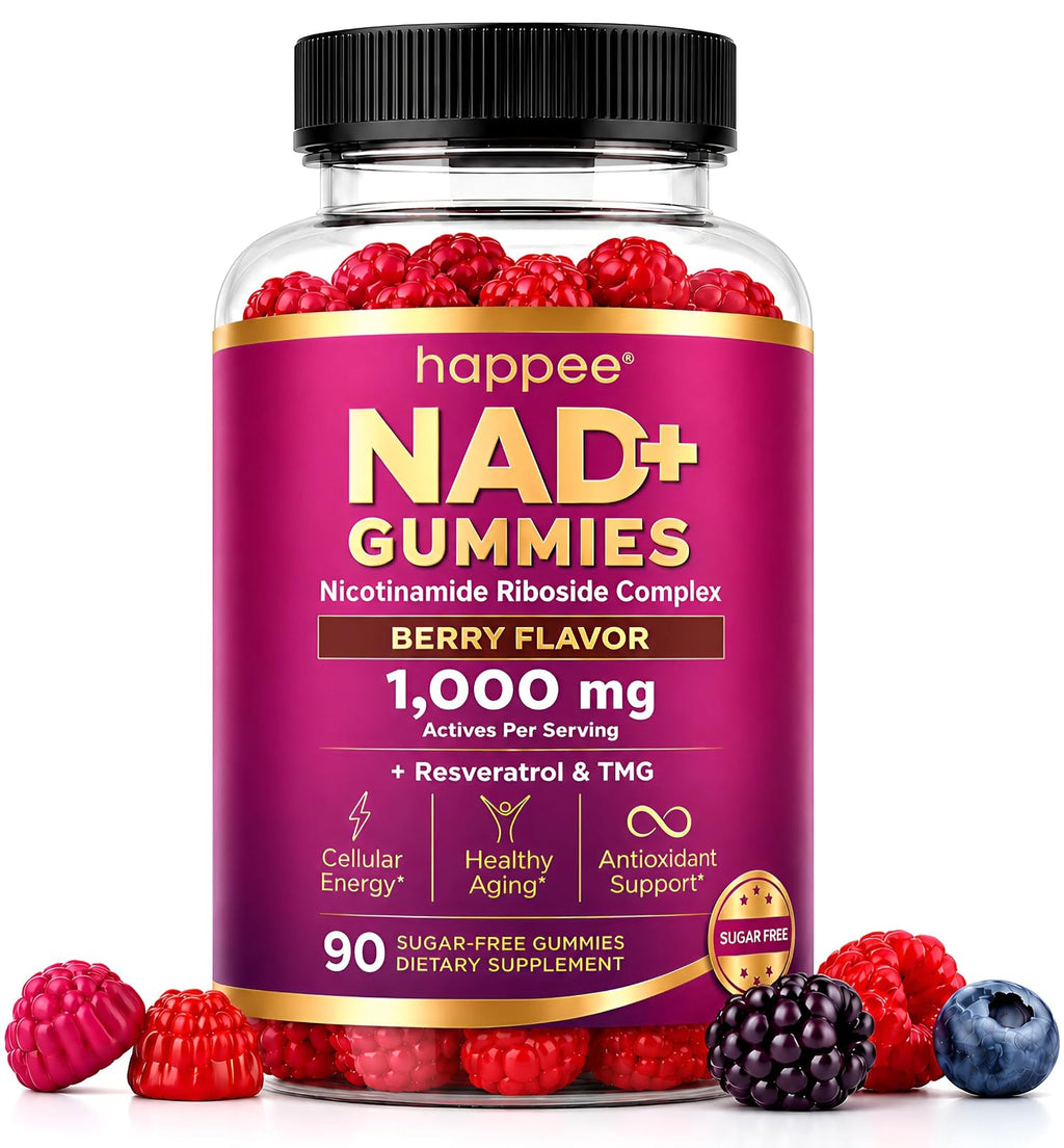 Happee NAD+ Gummies for energy boost