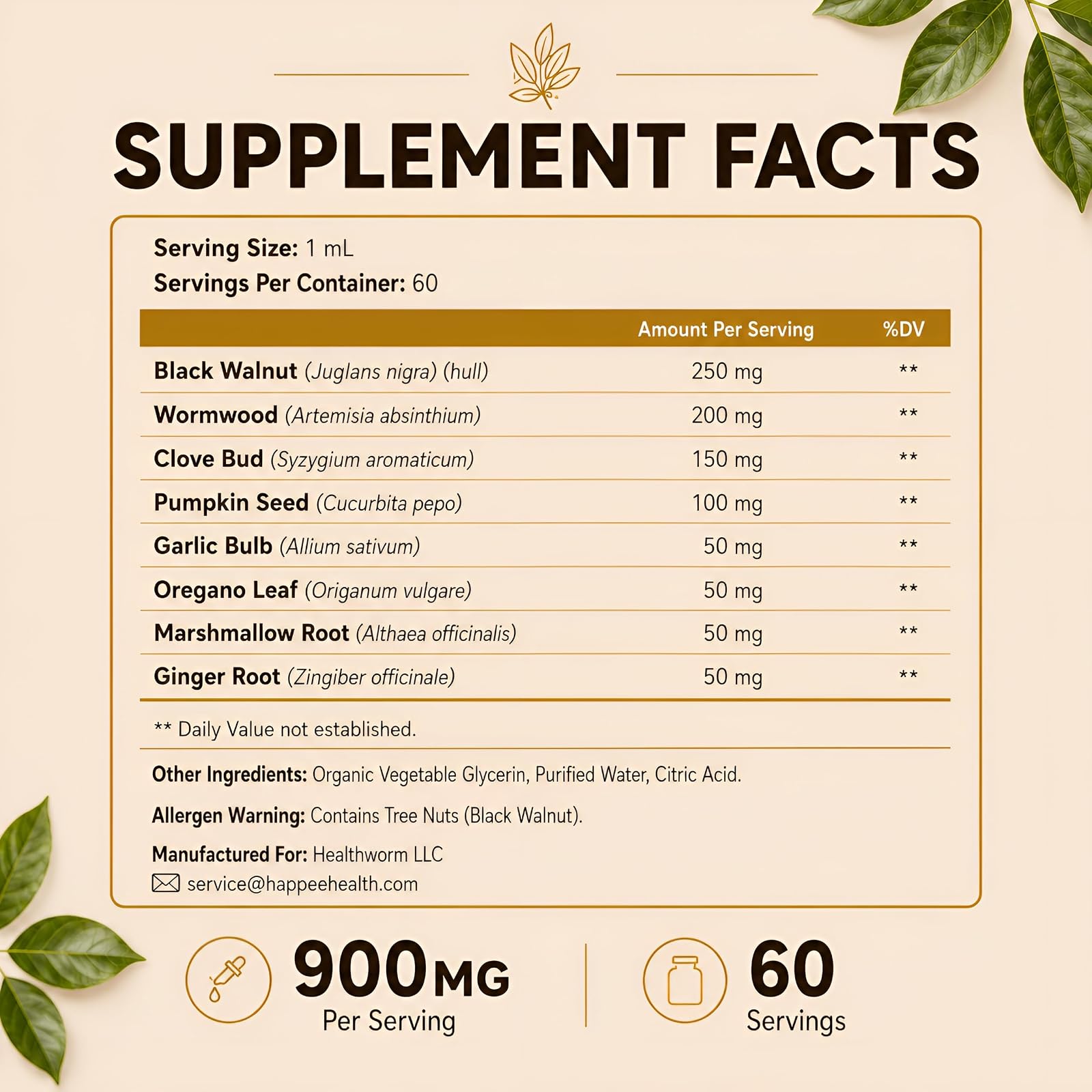 Happee ParaPure herbal detox solution