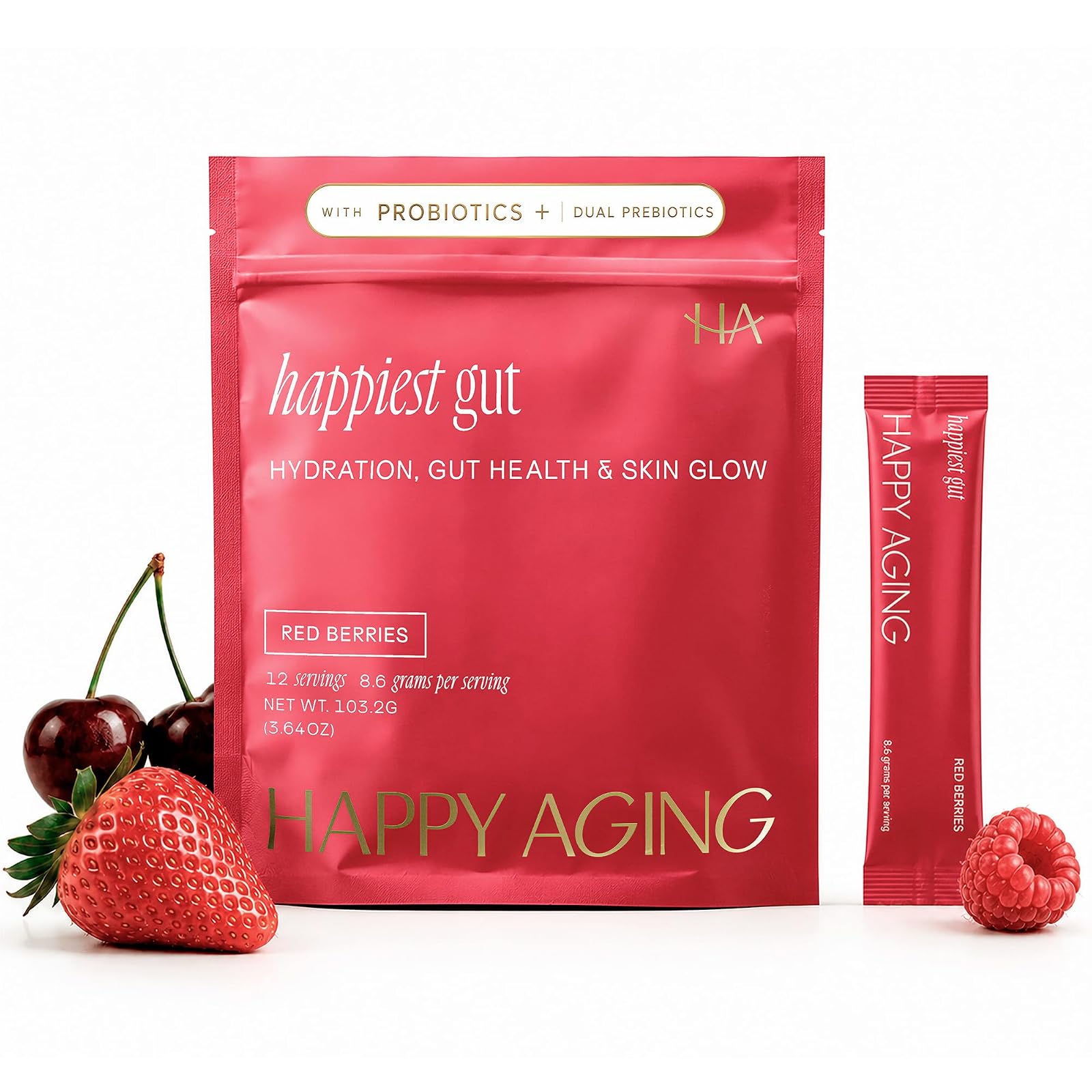Happy Aging electrolytes powder for hydration