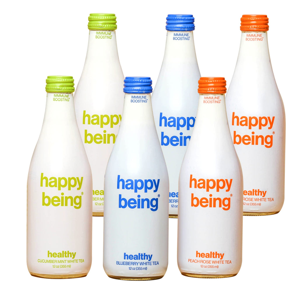 Happy Being Healthy iced green tea