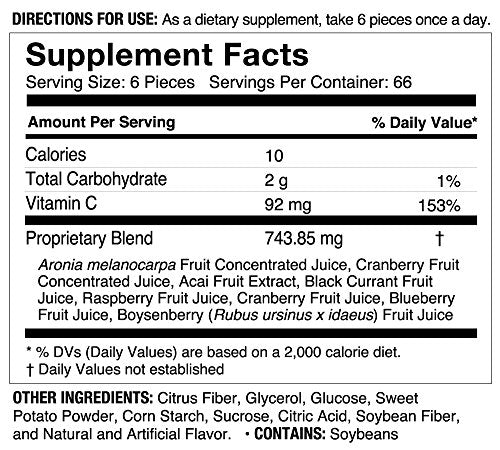Happy Berry antioxidant-rich supplement