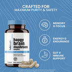 Happy Brain adaptogens for mental clarity