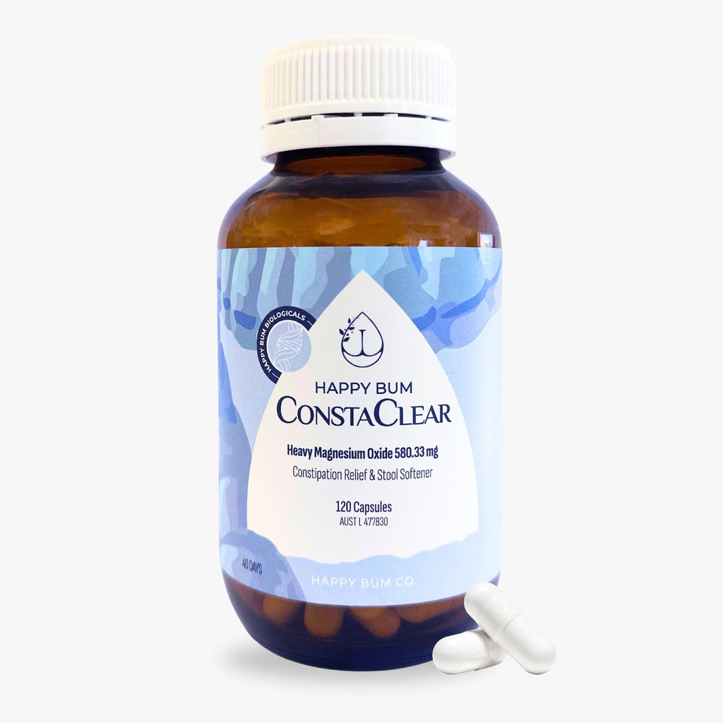 Happy Bum magnesium glycinate capsules