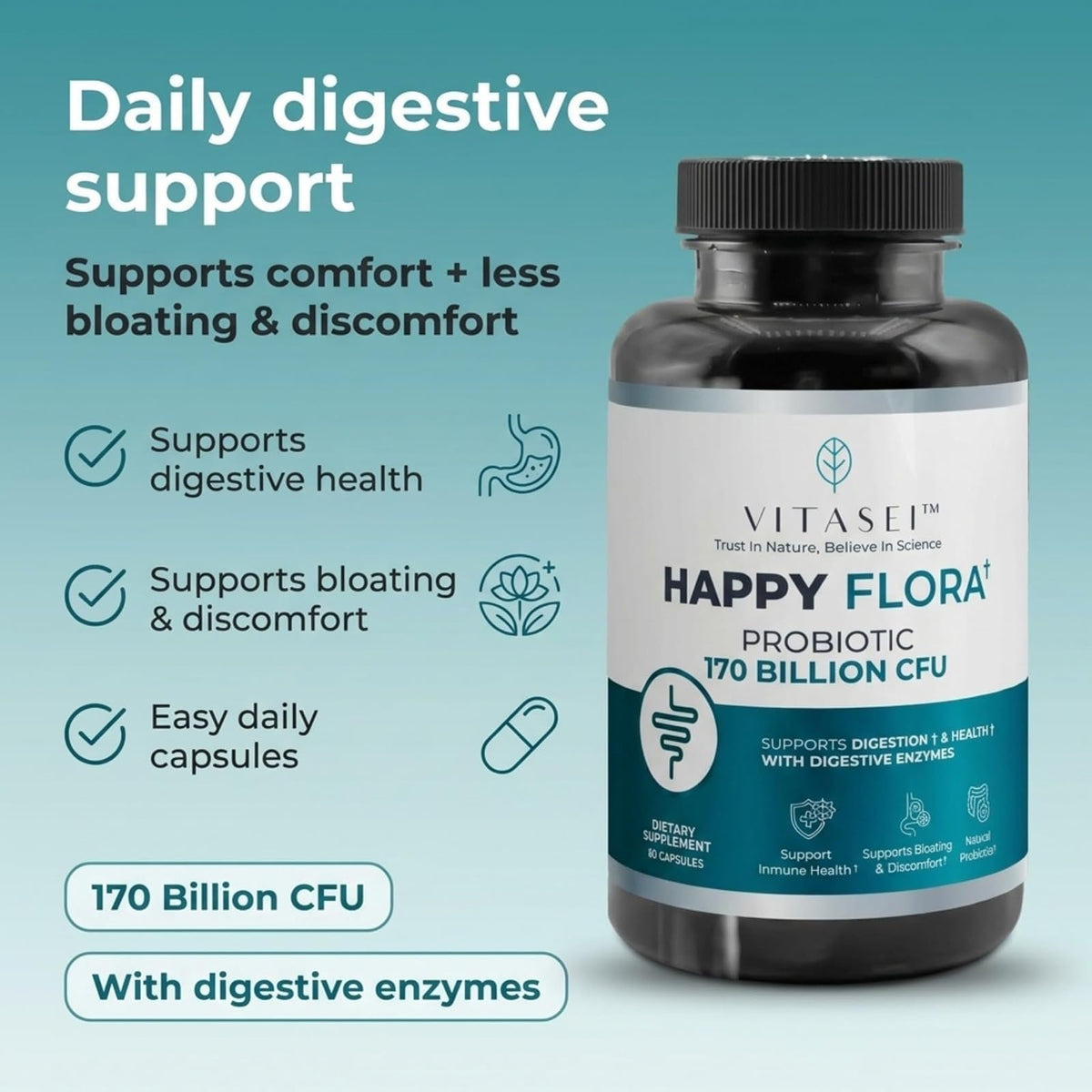 Happy Flora probiotics for women