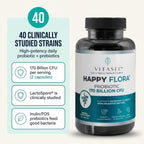 Happy Flora vegetarian probiotic capsules