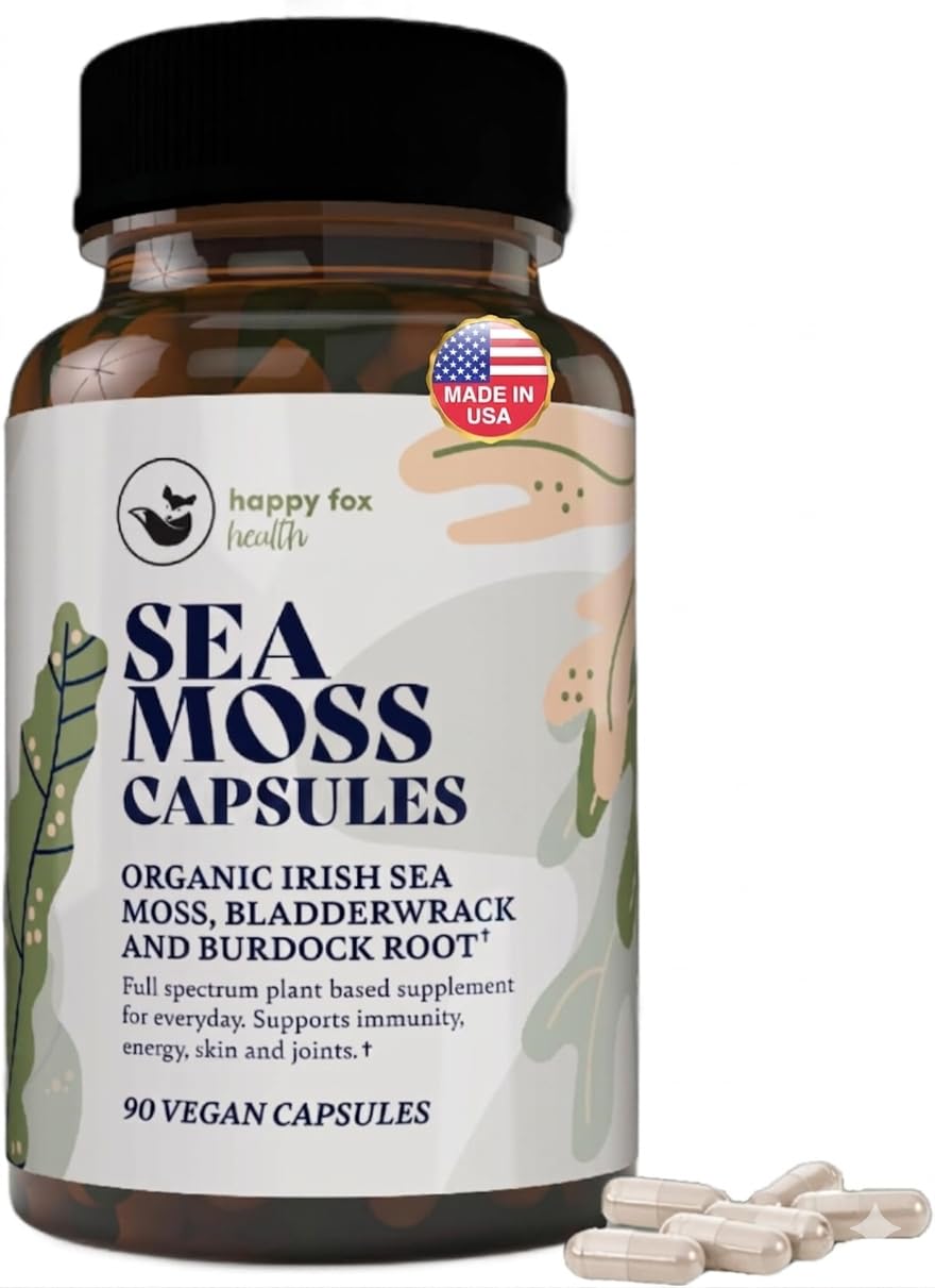 HAPPY FOX Irish Sea Moss capsules