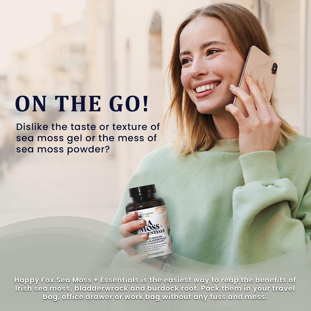 HAPPY FOX sea moss for seniors