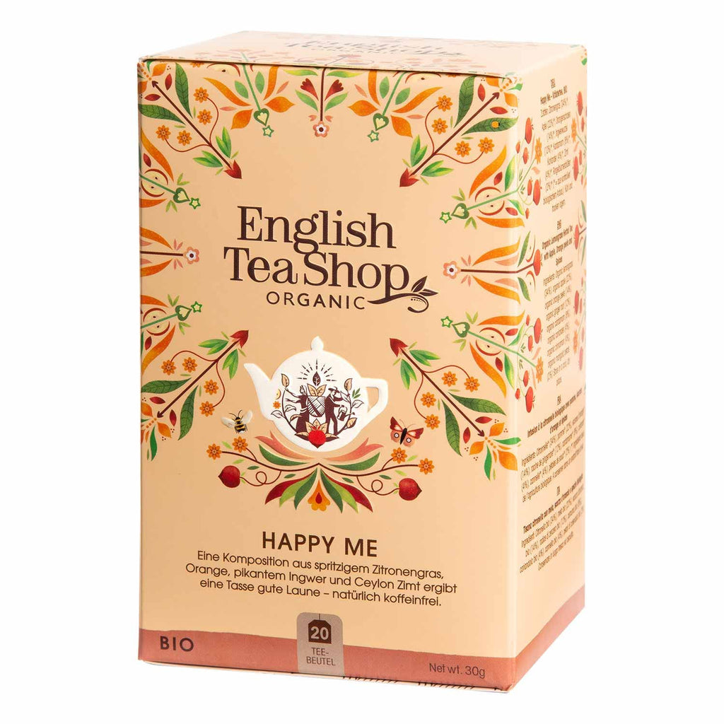 Happy Me herbal tea sachets